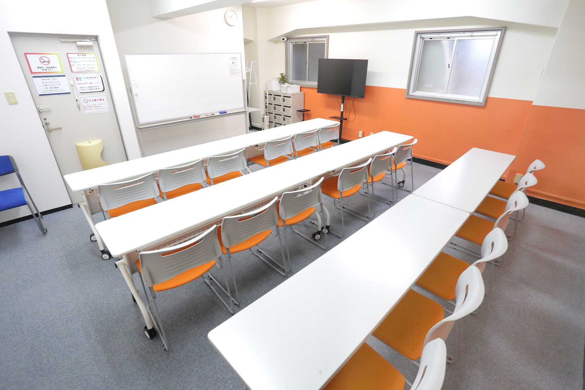 NEW/神田駅徒歩1分/広々会議室/講習会/セミナー/エレベーター有/企画会議・オーディション◎/お弁当でランチ会/の写真10