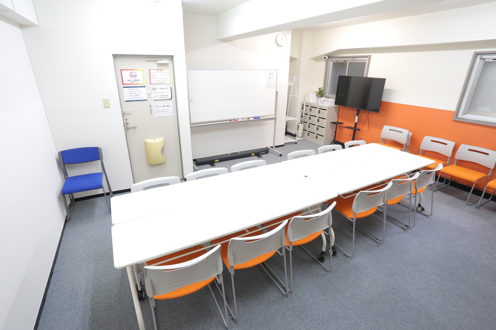 NEW/神田駅徒歩1分/広々会議室/講習会/セミナー/エレベーター有/企画会議・オーディション◎/お弁当でランチ会/の写真18