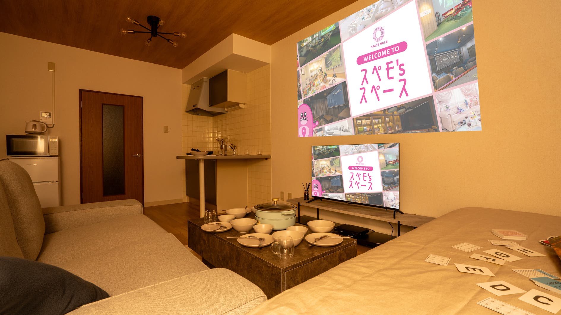 スペモ🏠クリスマス🎄学割🧑‍🎓デート💖パーティー🎉映画鑑賞🎥プロジェクター🎞️732_Chillax愛媛松山の写真4