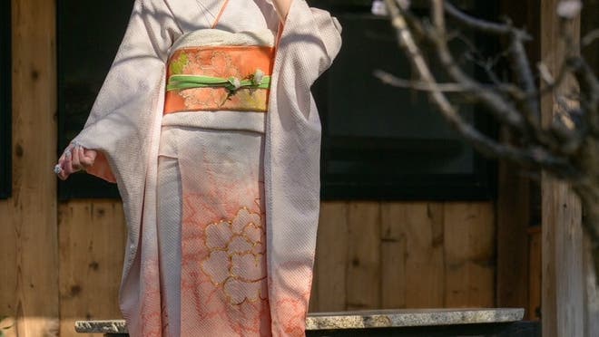 江戸末期の建物で、庭には樹齢約200年の松があるパワースポットの写真6