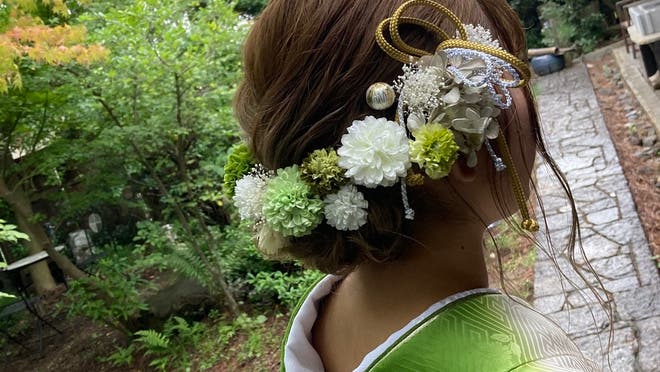 江戸末期の建物で、庭には樹齢約200年の松があるパワースポットの写真9