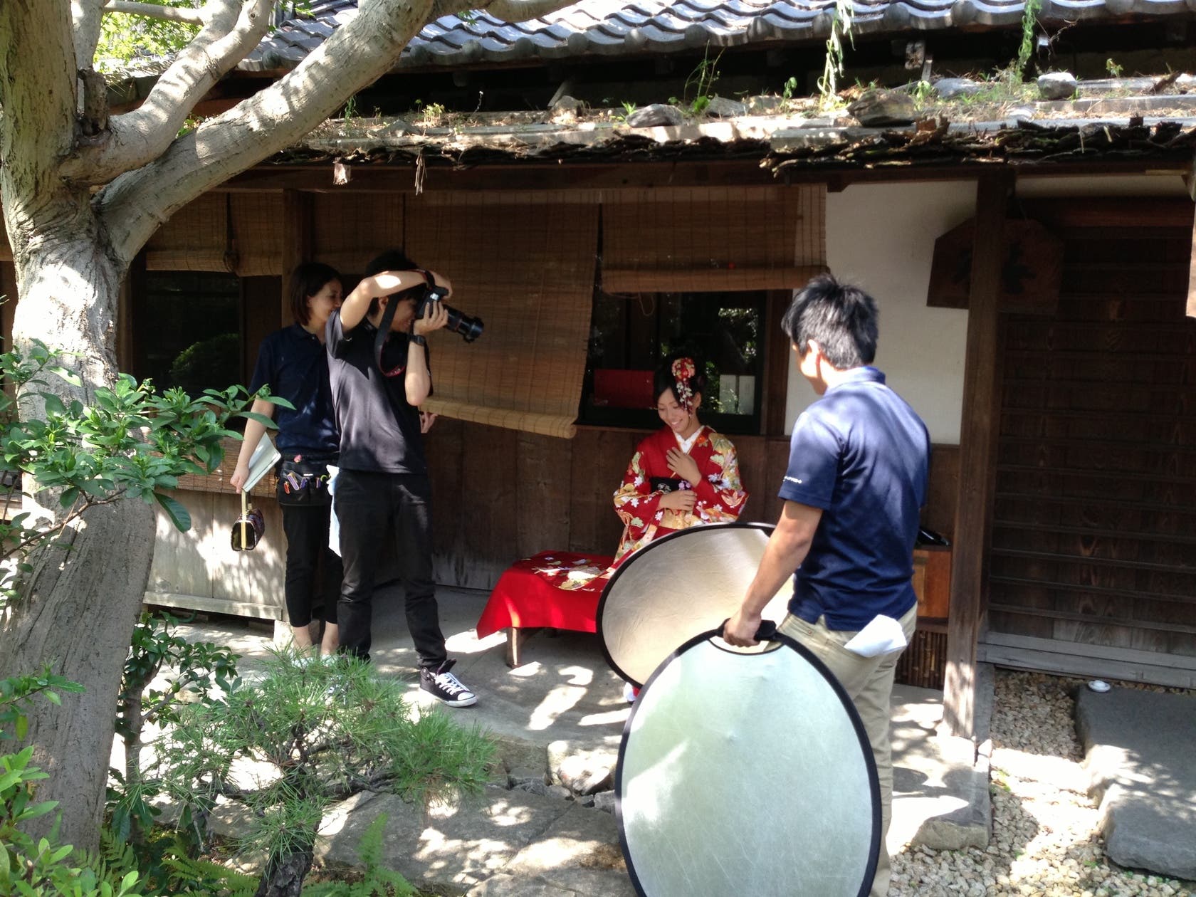 江戸末期の建物で、庭には樹齢約200年の松があるパワースポットの写真22