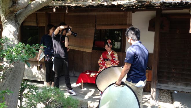 江戸末期の建物で、庭には樹齢約200年の松があるパワースポットの写真22