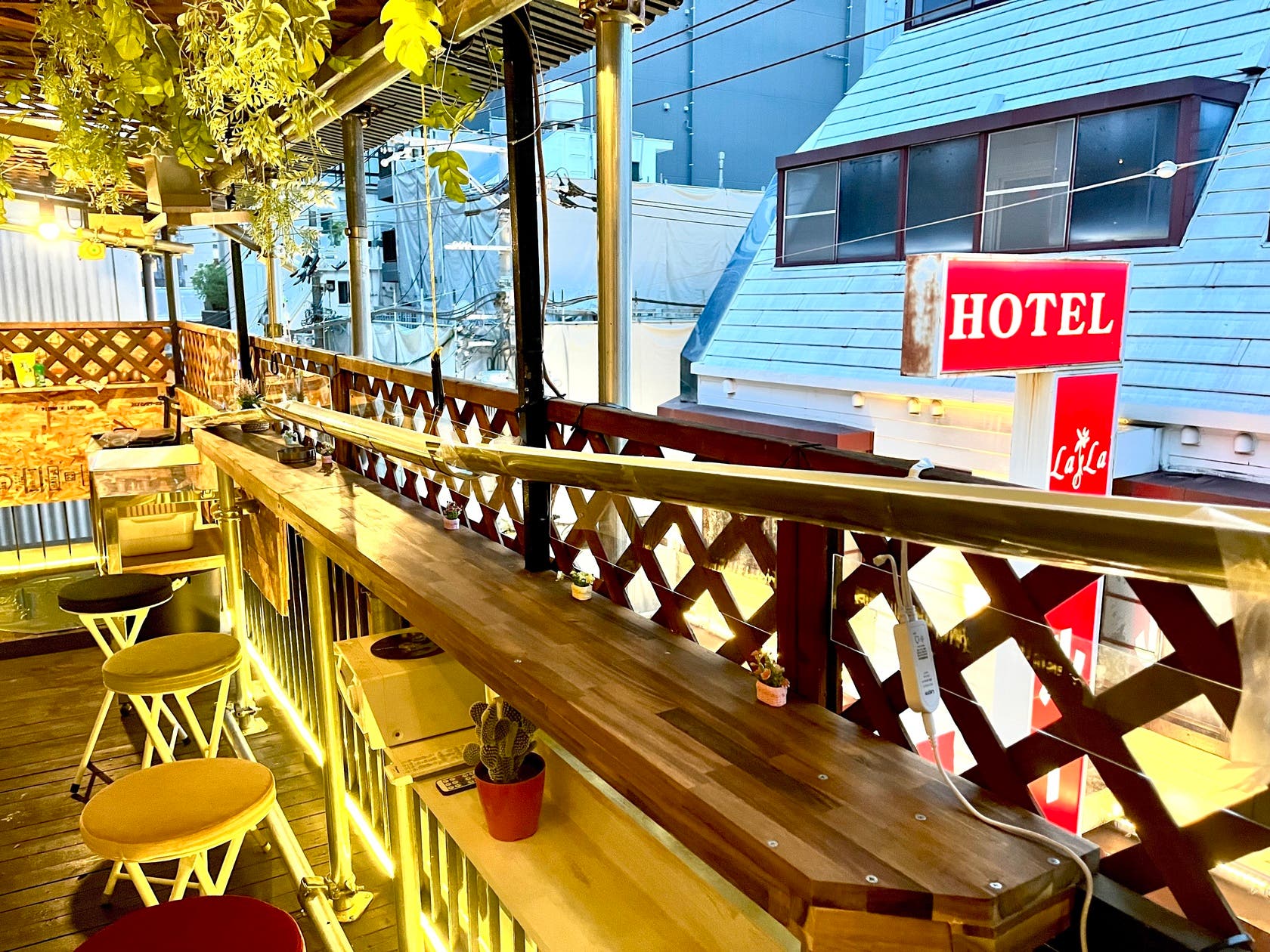 アウトドアスペース付きRoof Top BAR!!の写真9