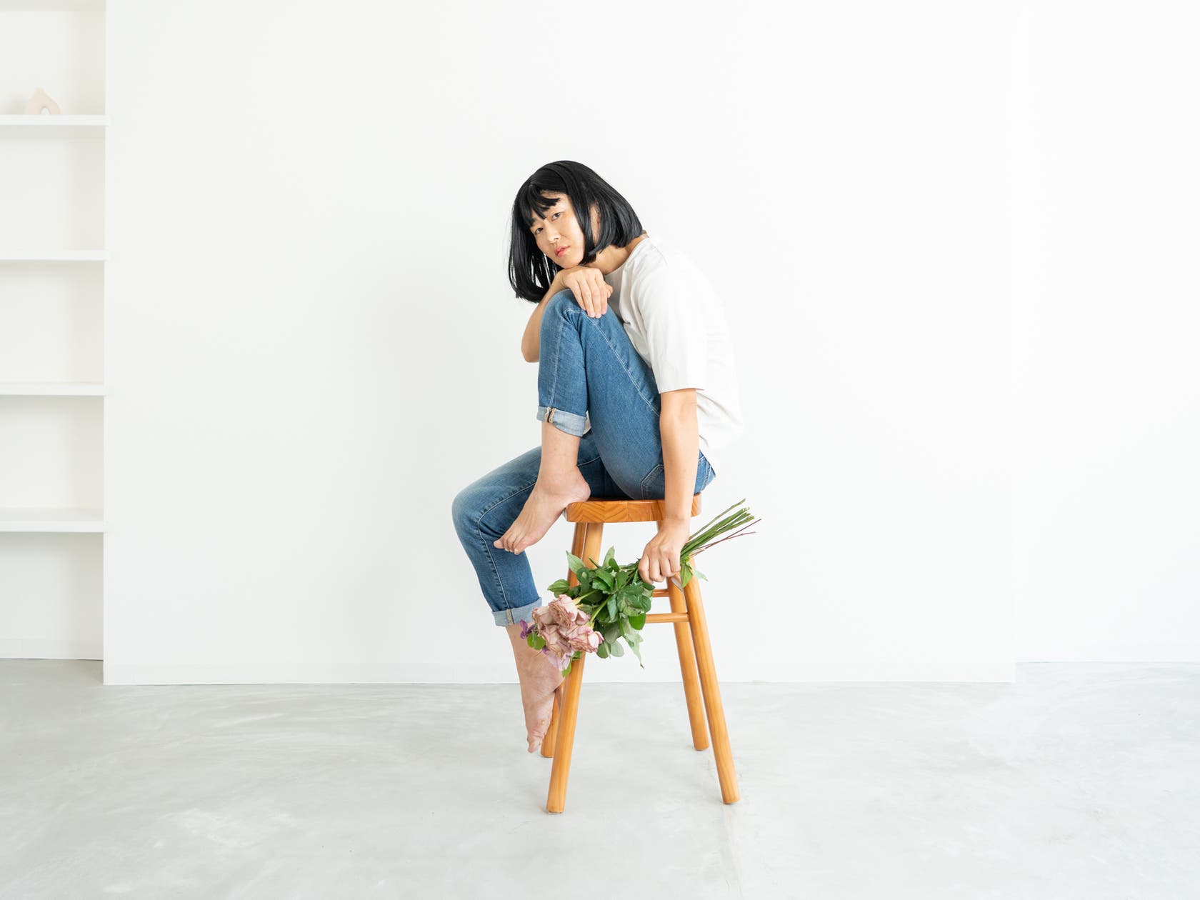 【 NEW OPEN 】撮影機材無料・自然光・コンクリ床・白壁・アーチ・埋込本棚【 アパレル｜撮影｜POP UP 】大須観音7分の写真10