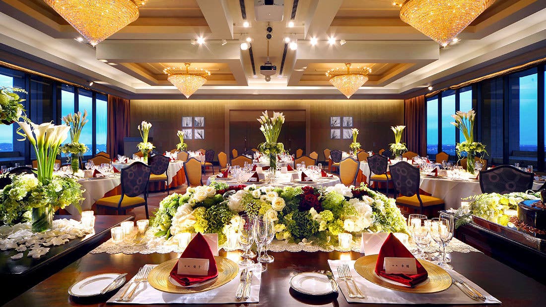 【ロイヤルパインズホテル浦和】スカイバンケットホールの写真1