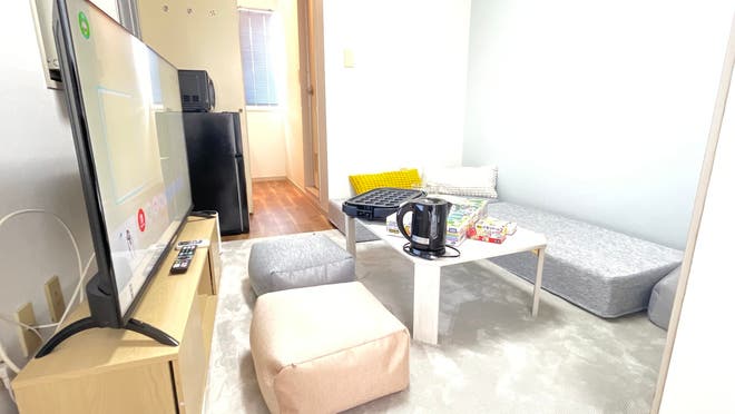 🎊地域最安🎊新オープン割引実施中🉐🚉国立駅3分📺50型特大TV🎮大人気ゲーム機!たこパ💤ゴロゴロソファ🎥映画鑑賞の写真8