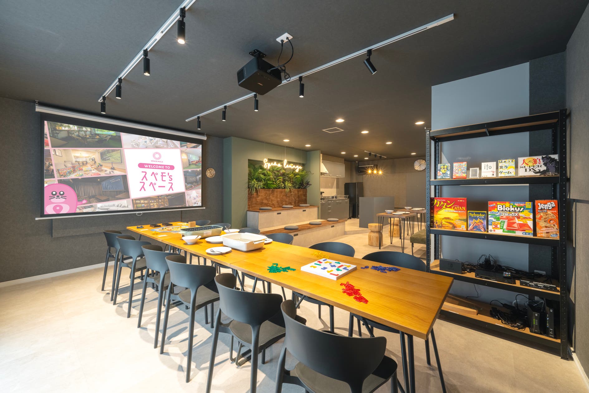 スペモ🌿クリスマス🎄新宿4分🚶キッチン🍳プロジェクター🎥パーティー🥂自然光🔅647_SpemoLOUNGE新宿の写真1