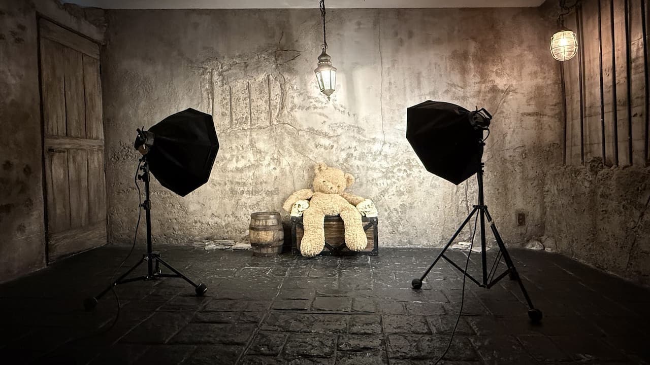 【M1】ゴシック調スタジオ🎪西洋石壁、アンティーク壁や石畳を完全再現✨カーテン装飾の写真8