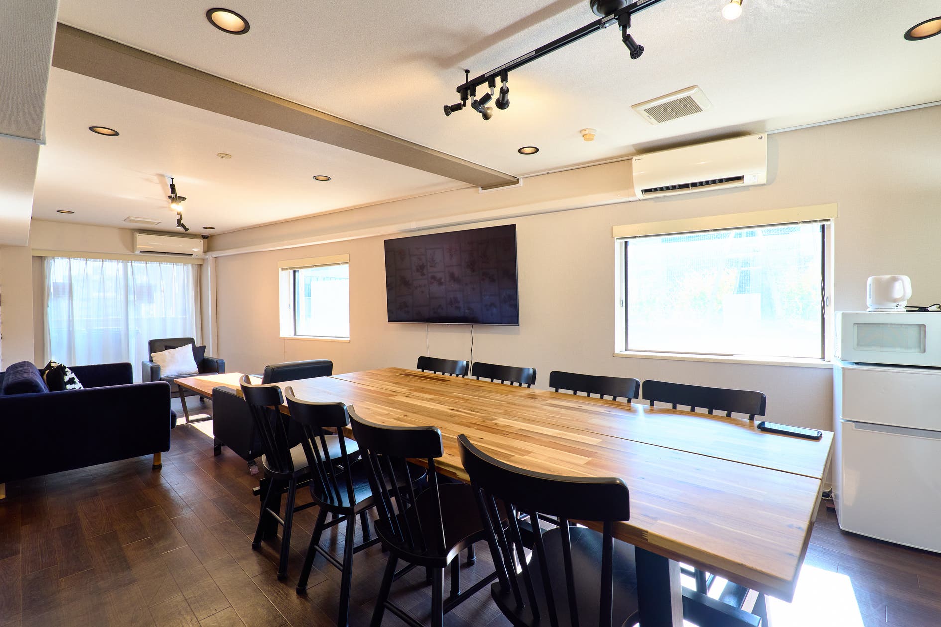 【空気清浄機】ビジネスプラン有｜宮下パーク前｜最大20名｜65インチTV｜produced by PECOTTの写真1