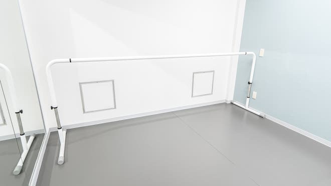🌟NEW OPEN🌟【Bスタジオ】少人数ダンス、バレエ、ヨガ等気軽に使える可愛いスタジオ!(バレエバー設置)1日1回清掃!の写真4