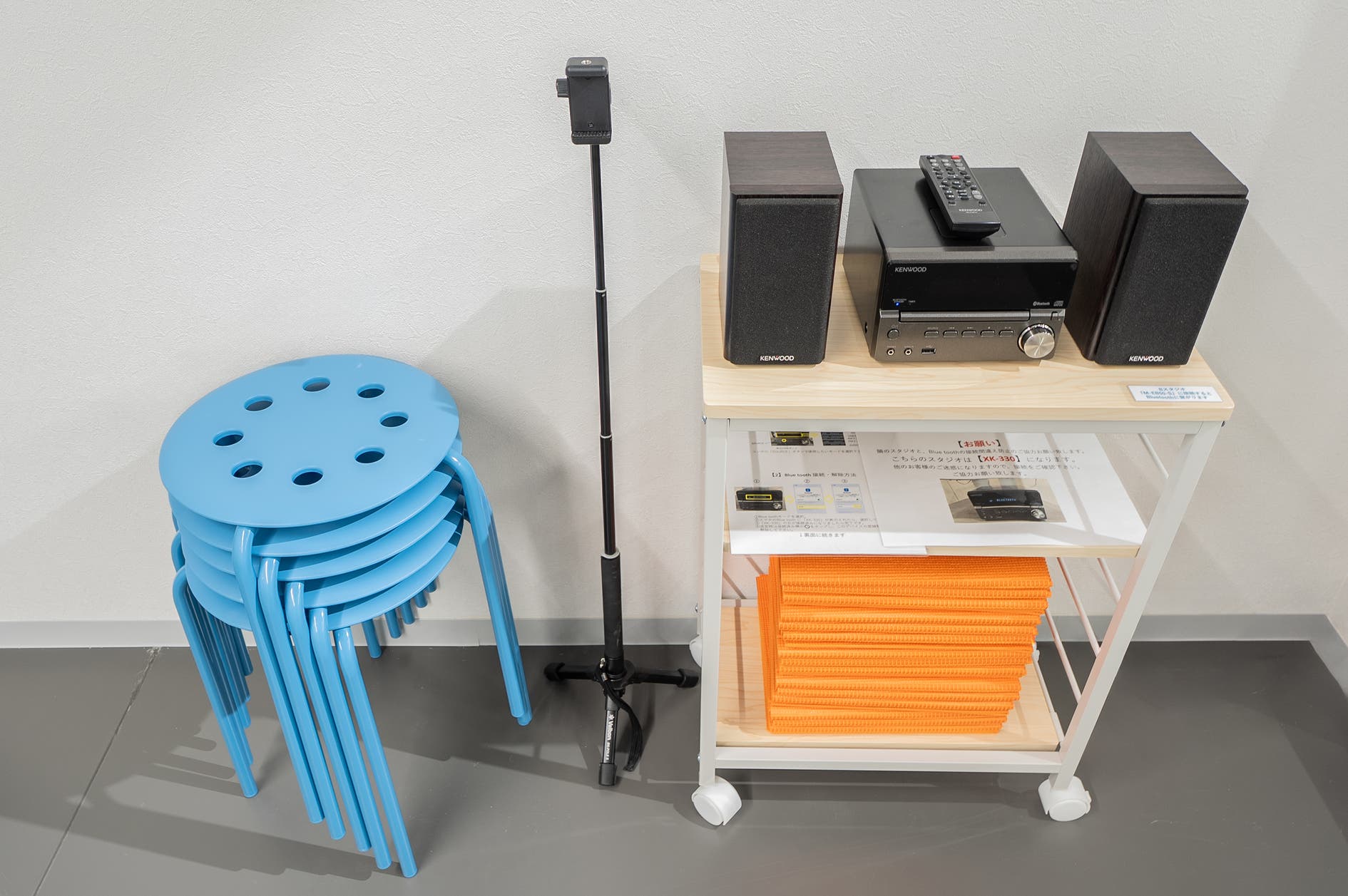 🌟NEW OPEN🌟【Bスタジオ】少人数ダンス、バレエ、ヨガ等気軽に使える可愛いスタジオ！（バレエバー設置）1日1回清掃！の写真5