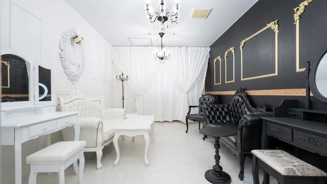 新規OPEN!🖤Black&White🤍SNS話題❣️吉祥寺駅7分🌟姫系撮影スタジオ|生誕祭|ポトレ|コスプレ|推し活|商用の写真3