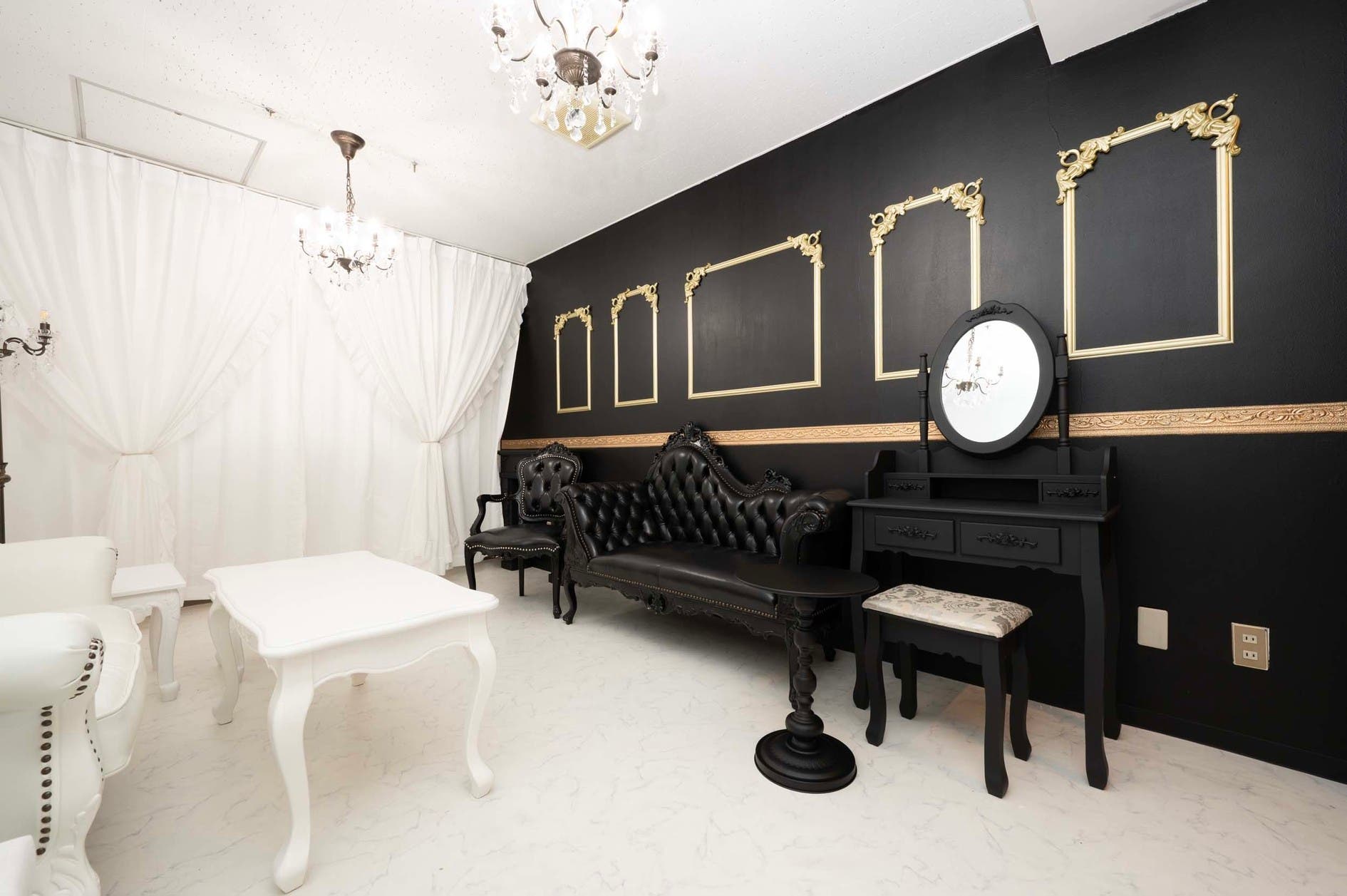 新規OPEN!🖤Black&White‎🤍SNS話題❣️吉祥寺駅7分🌟姫系撮影スタジオ｜生誕祭｜ポトレ｜コスプレ｜推し活｜商用の写真7