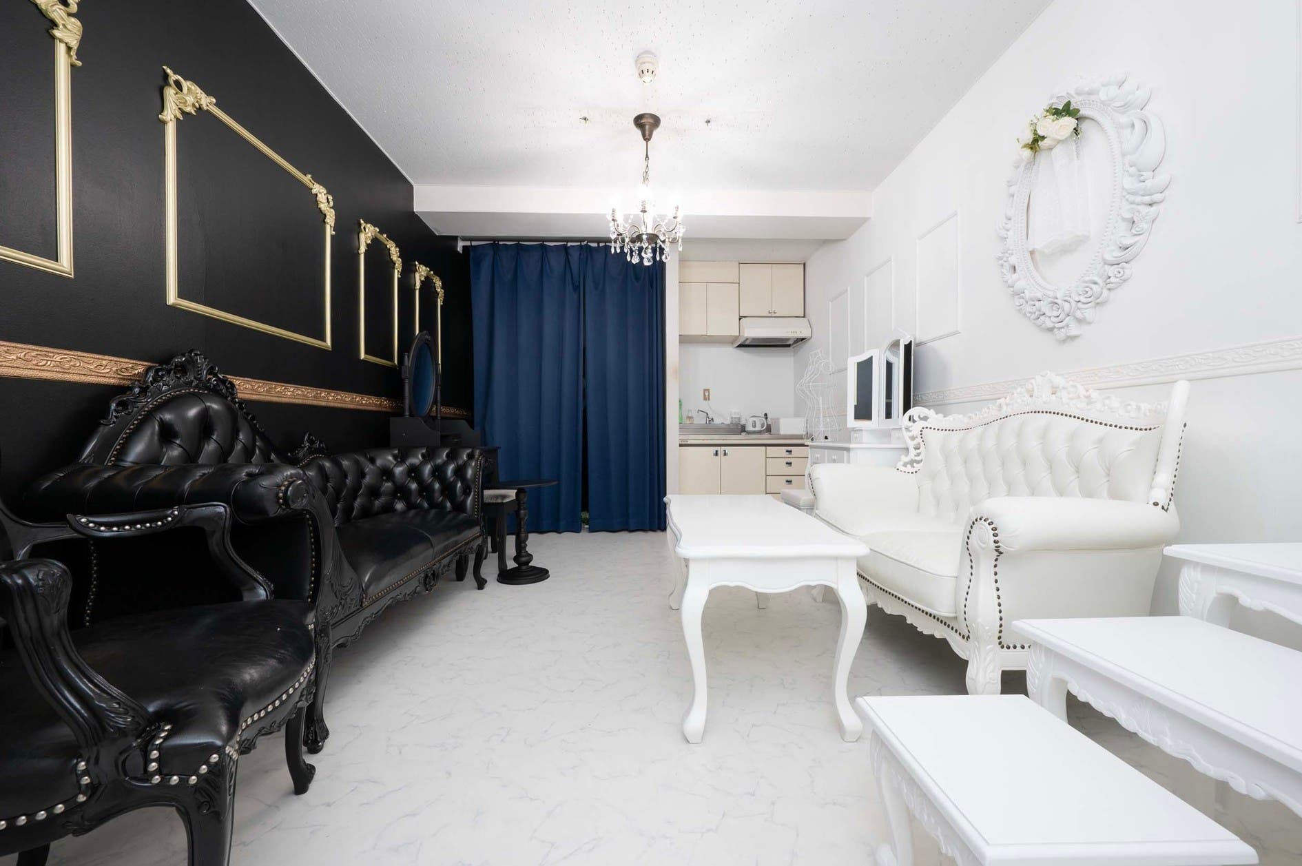 新規OPEN!🖤Black&White‎🤍SNS話題❣️吉祥寺駅7分🌟姫系撮影スタジオ｜生誕祭｜ポトレ｜コスプレ｜推し活｜商用の写真17