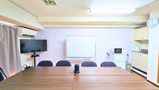 【南船場】飲食OK🍹明るく快適な完全個室🌿ホワイトボード&モニター&Blu-rayプレイヤー完備!会議・面接・研修におすすめの写真12