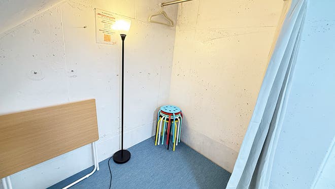 【丸太町駅5分🚶】白壁×大型鏡8枚の本格ダンススタジオ|最大16名までOK!54㎡・個室空間🏠ダンス・ヨガ・撮影に最適✨の写真25