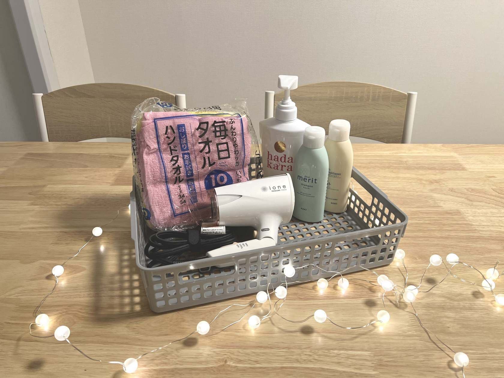 浴室利用🚿シャワー＆タオルセット(シャンプー・リンス・ボディソープ・ドライヤー完備)の画像1