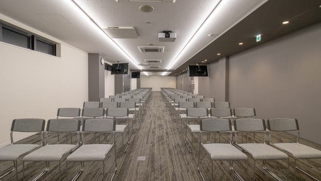 【博多駅2分!定員102名】プロジェクター・WiFi・マイク!ふれあい貸し会議室Premium トヨタレンタリース博多駅前A+Bの写真19