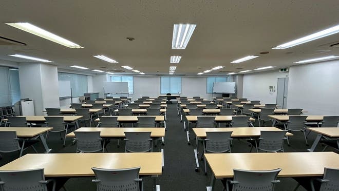 5階LL会議室【水道橋駅 6分】108名着席可能!会議・セミナーに最適な会議室☆無料Wi-Fiあり!の写真3
