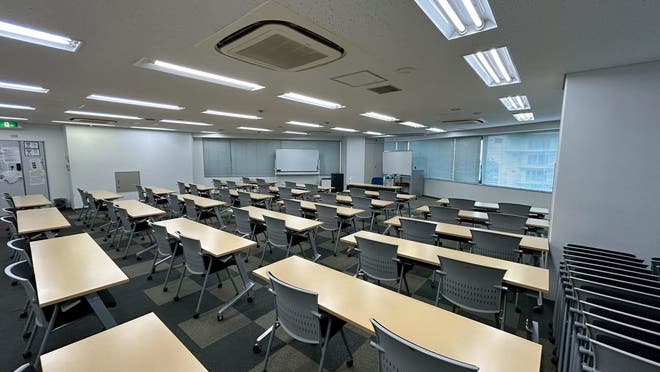 5階L会議室【水道橋駅 6分】72名着席可能!会議・セミナーに最適な会議室☆無料Wi-Fiあり!の写真4