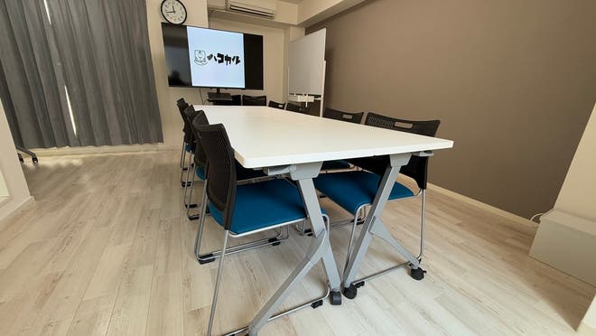 【天満橋駅2分/谷町線】会議室/テレワーク/高速Wi-Fi🛜55型4Kモニター🖥️飲食可の写真2