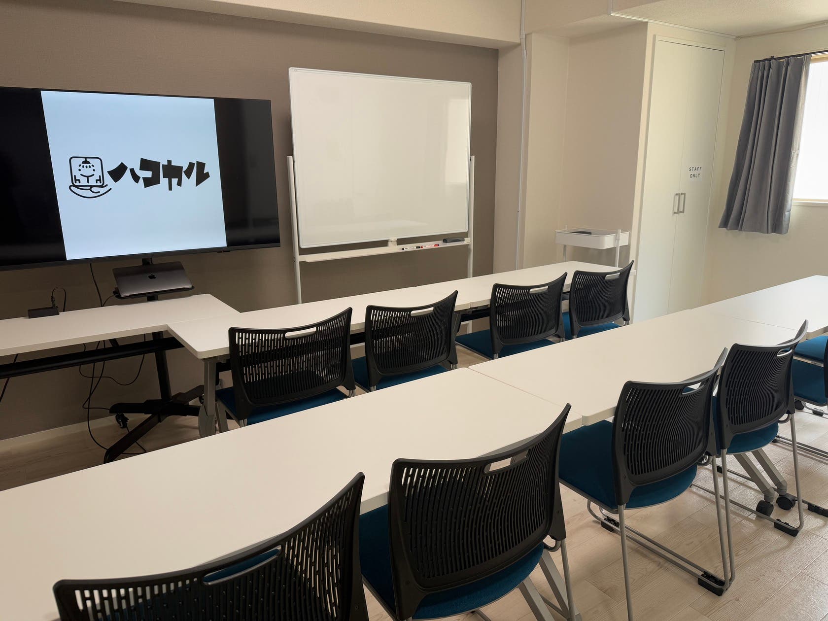 【天満橋駅2分/谷町線】会議室/テレワーク/高速Wi-Fi🛜55型4Kモニター🖥️飲食可の写真5