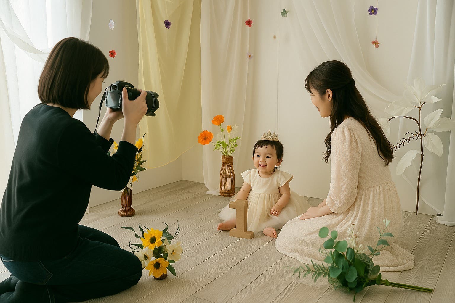 【撮影スタジオ】岩倉駅徒歩７分/広々💖自然光✨コスプレ👗キッズ撮影✨ポートレート🌟かわいい🍰生誕祭の写真25