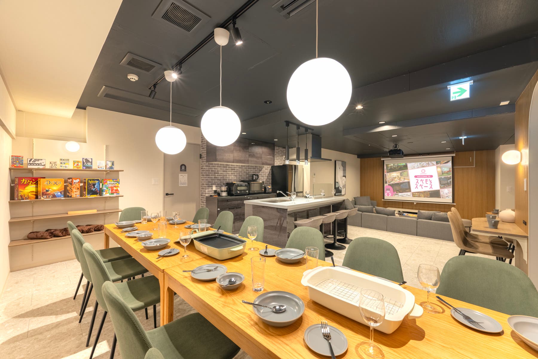 スペモ✨クリスマス🎄歓送迎会🕯️映画鑑賞✨パーティー🥂キッチン🍳会議📝726_SpemoLIVING新橋南の写真1