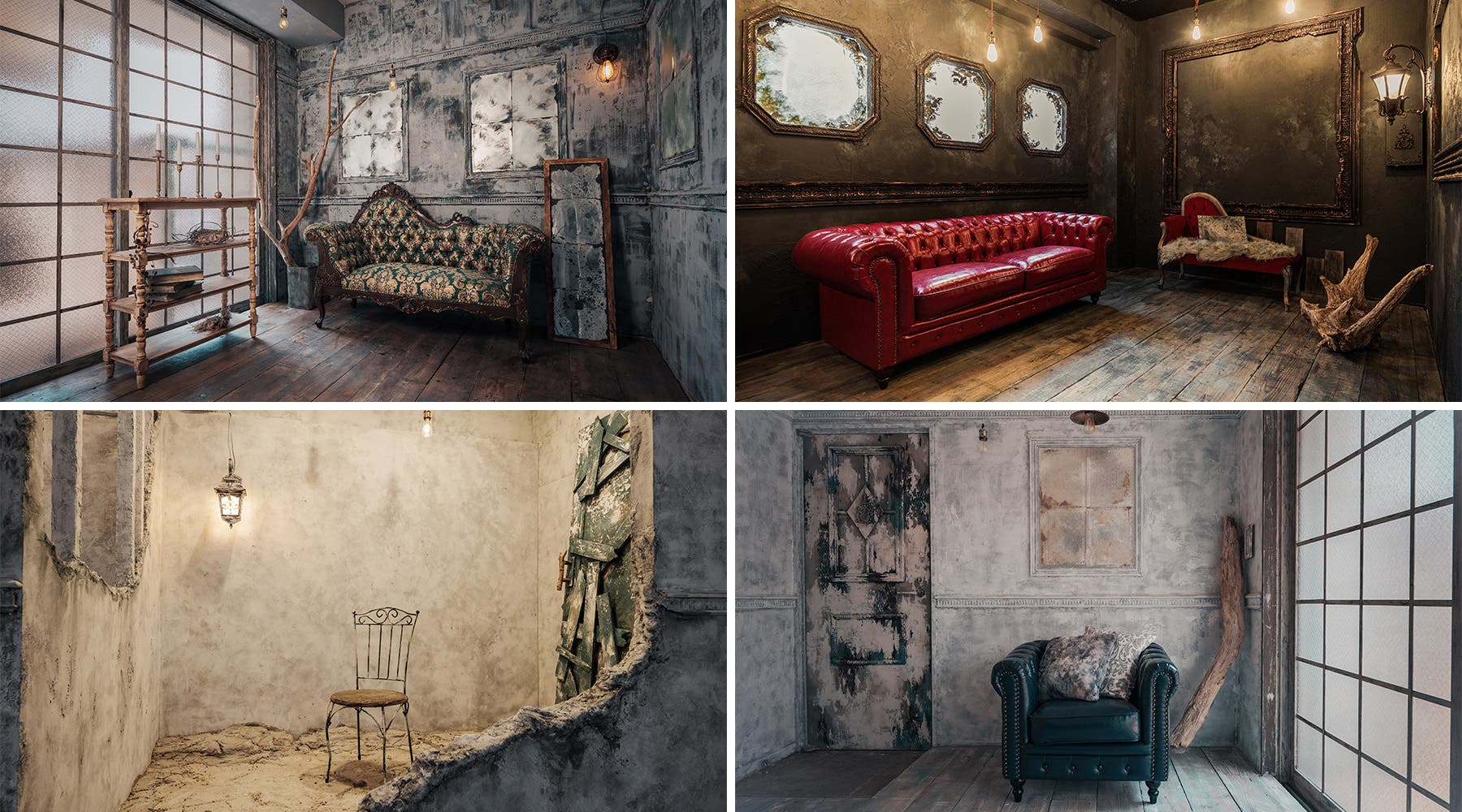 【ウィザースタジオ】　静謐さと儚さが漂う廃墟空間！　コスプレ撮影、ポートレートにピッタリ！　ダンス可能！の写真1