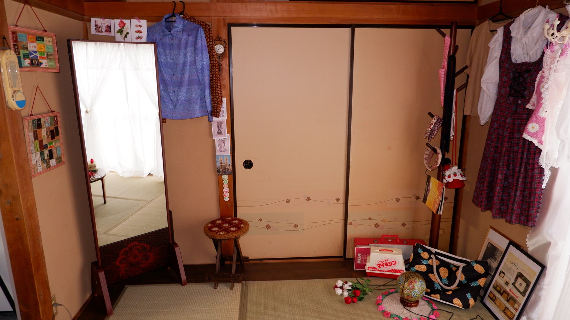 昭和レトロ×かわいい♡｜SNS映え“ネオレトロ”な撮影スタジオ｜木造アパート｜和室の写真3