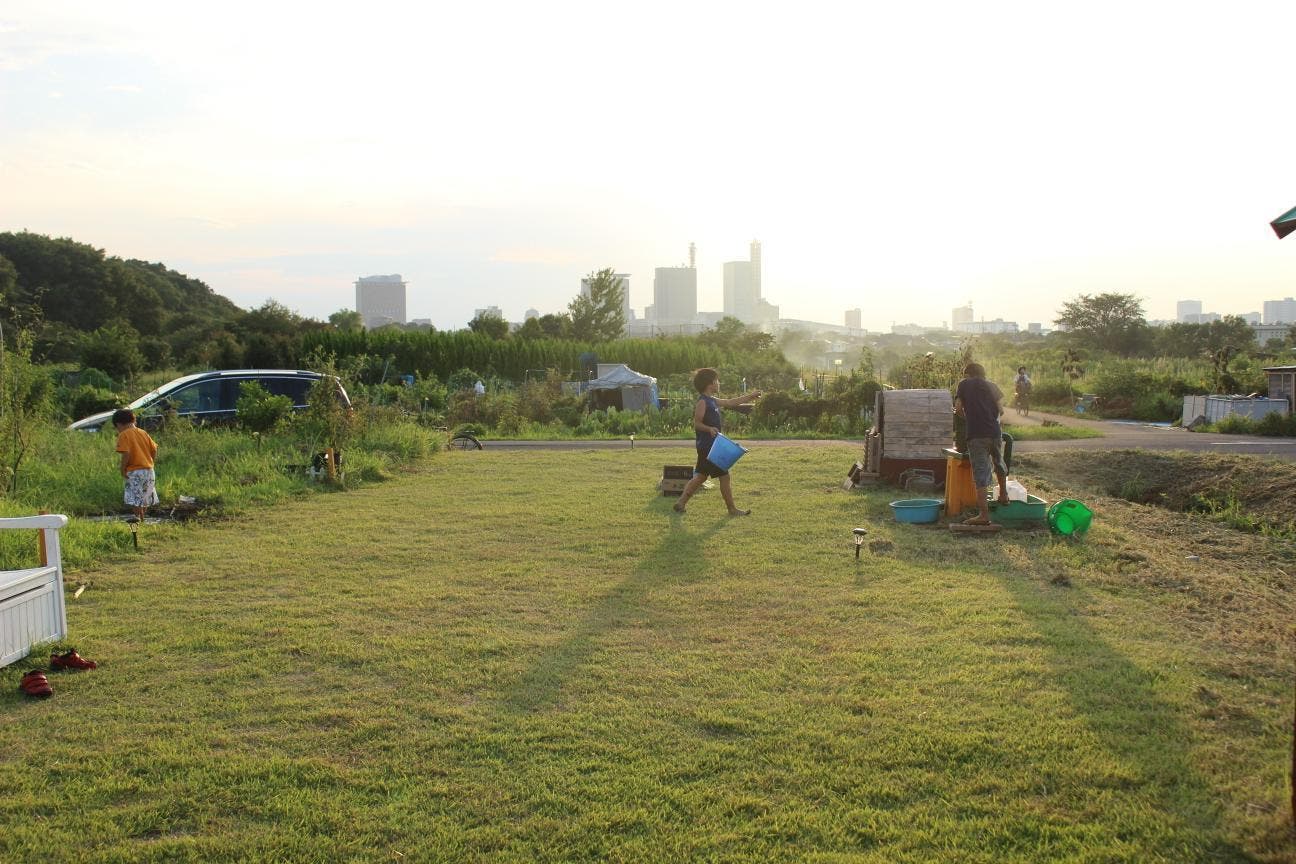 ピザパーティや各種イベントに！農園隣接のピザ窯付き芝生広場の写真2