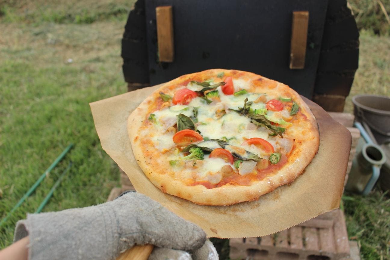 ピザパーティや各種イベントに！農園隣接のピザ窯付き芝生広場の写真4