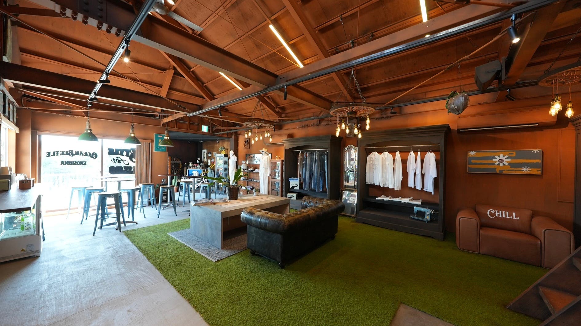 【134号線沿い／鵠沼海岸徒歩2分】まるで西部劇の舞台のようなアメリカンな貸切スペースの写真6