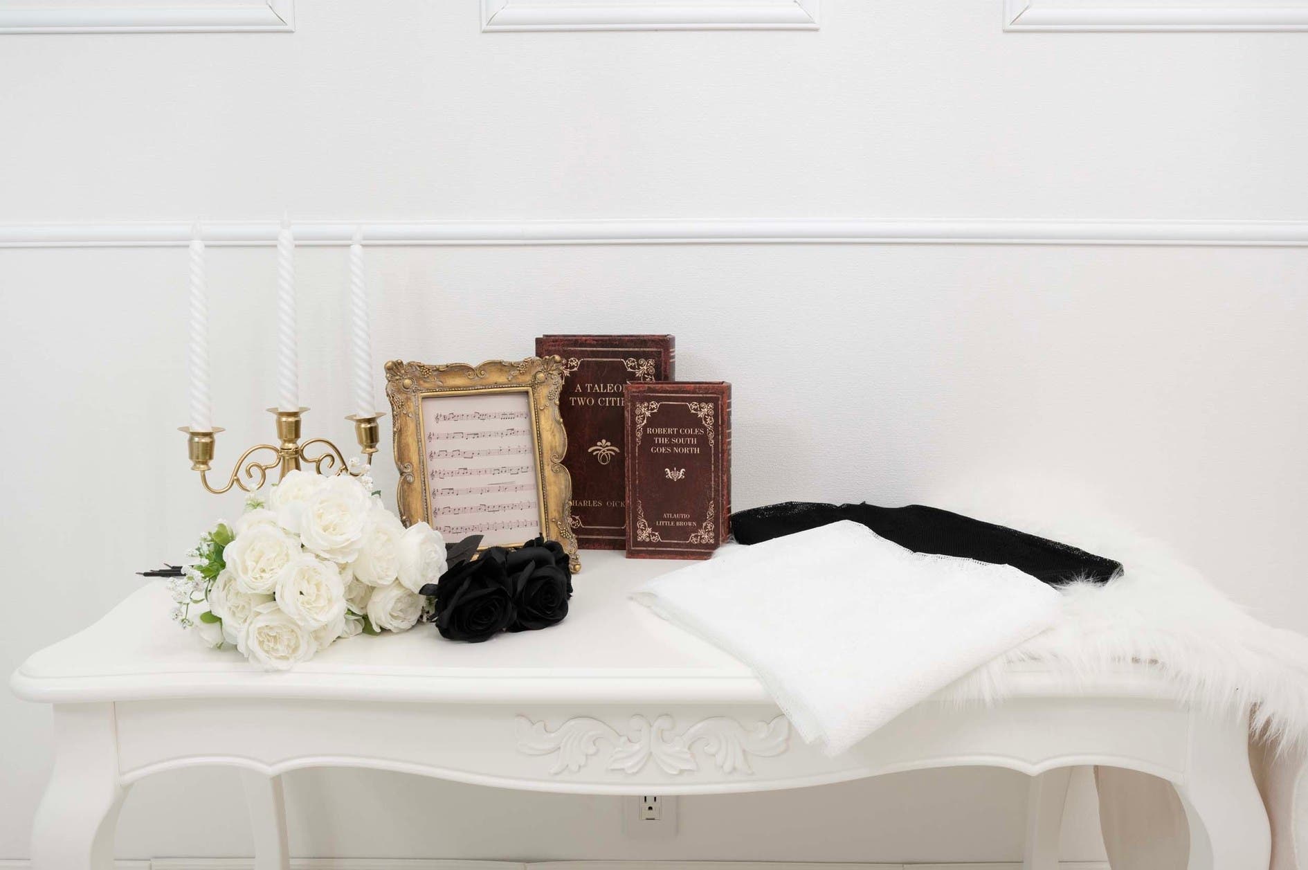 🎉北千住駅近💖選べる4面背景(黒/白/ピンク/水色)🎀ドレス有｜47インチモニター｜推し活生誕祭｜ポートレート｜商用の写真16