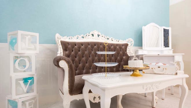 🎉北千住駅近💖選べる4面背景(黒/白/ピンク/水色)🎀ドレス有|47インチモニター|推し活生誕祭|ポートレート|商用の写真27