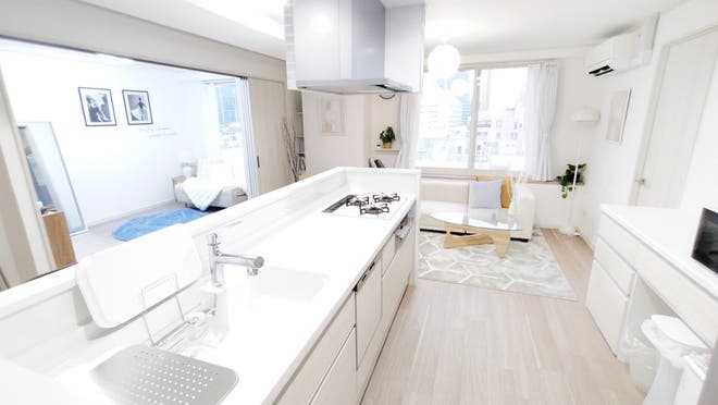 2025年7月オープン!東京タワー徒歩圏内・建物最上階・広く大きなキッチン、全室自然光の入る3部屋を備えた撮影スタジオの写真2