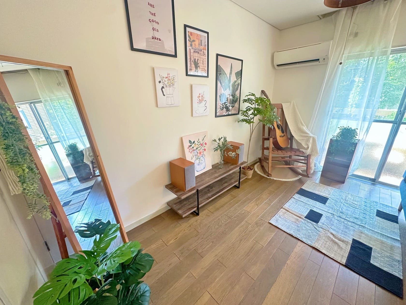 原宿駅徒歩5分/平成レトロ/団地リノベ/デザイナーズインテリア/自然光/2面採光/ベランダの写真13