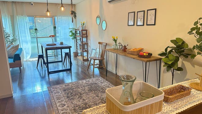 原宿駅徒歩5分/平成レトロ/団地リノベ/デザイナーズインテリア/自然光/2面採光/ベランダの写真12