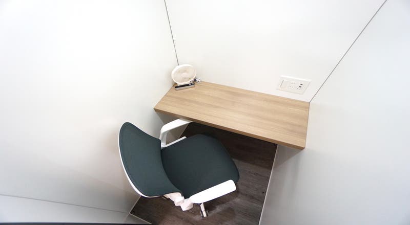 ＜上本町MH WORK BOX No.1＞レビュー🉐プラン有♪完全個室💼光回線Wi-Fi📶電源🔌テレワーク/ZOOM