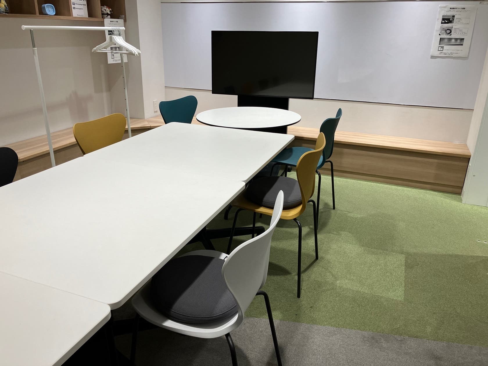 ✨京王線・小田急線「永山駅」徒歩1分！グリナード永山内のレンタルスペースです。🌟駅近/ママ会/打ち合わせ/面接✨の写真9