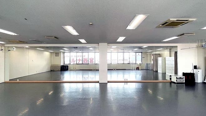 阪神西宮駅徒歩2分|レッスンやクラスにぴったりの132㎡スタジオの写真1