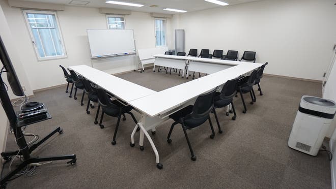 <NAVASE Meeting バスセンター前>完全個室✨光回線Wi-Fi📶大型モニター📺会議/セミナー/ワークショップの写真9