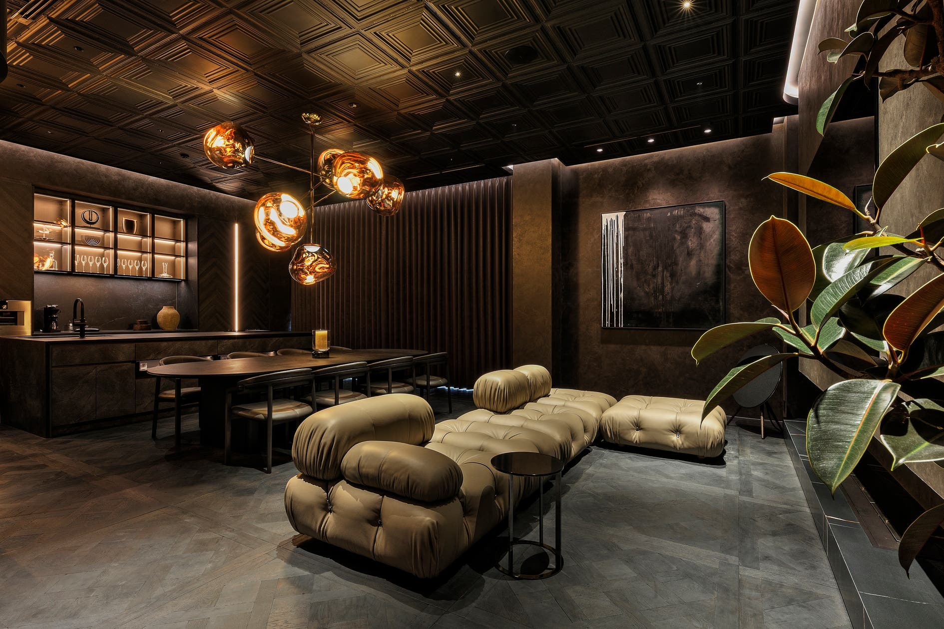 【表参道】非日常の暮らしに没入！ モニターあり！ 少人数での特別な会食やオフサイトミーティングにおすすめです！の写真2