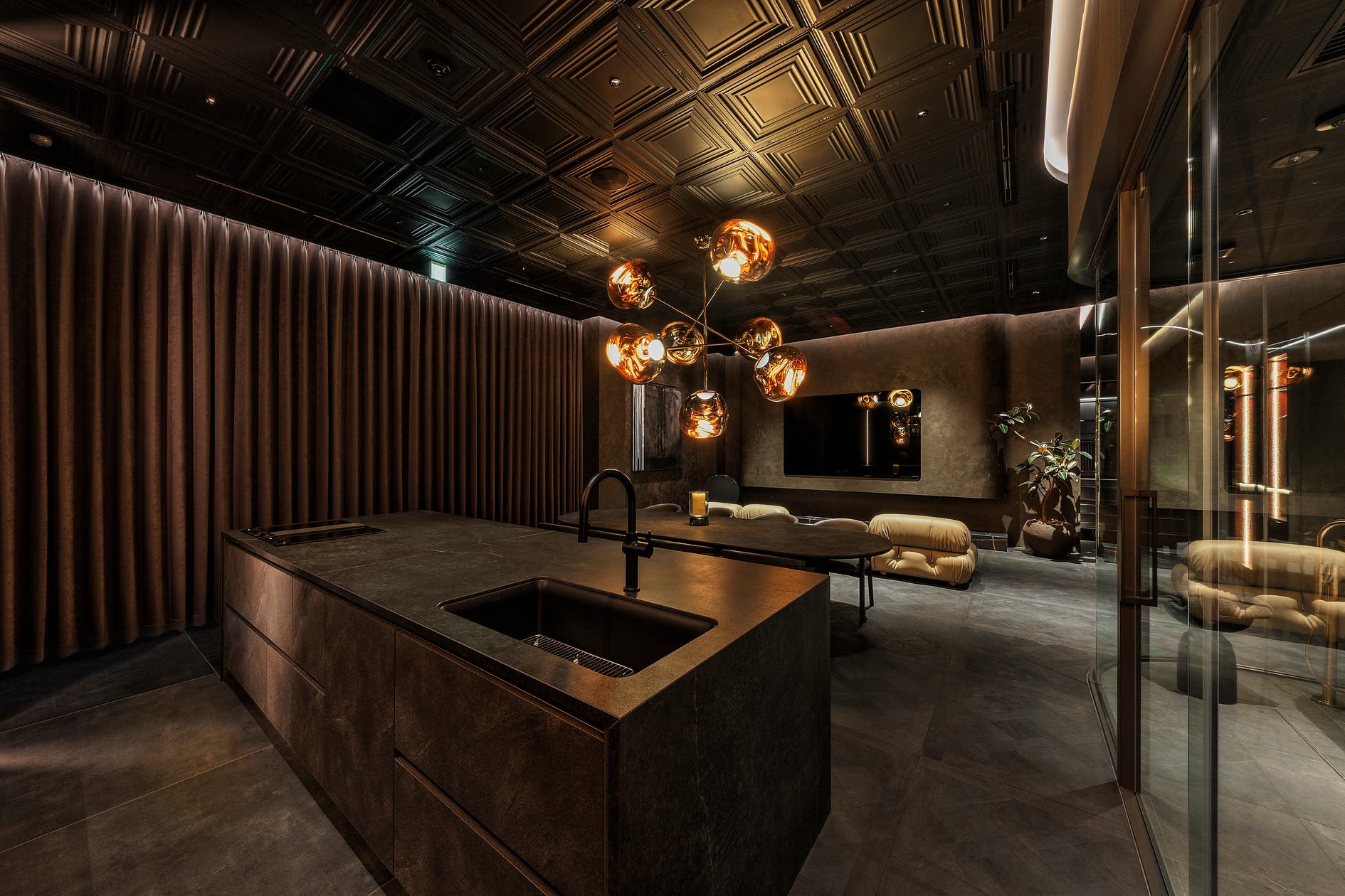 【表参道】非日常の暮らしに没入！ モニターあり！ 少人数での特別な会食やオフサイトミーティングにおすすめです！の写真5