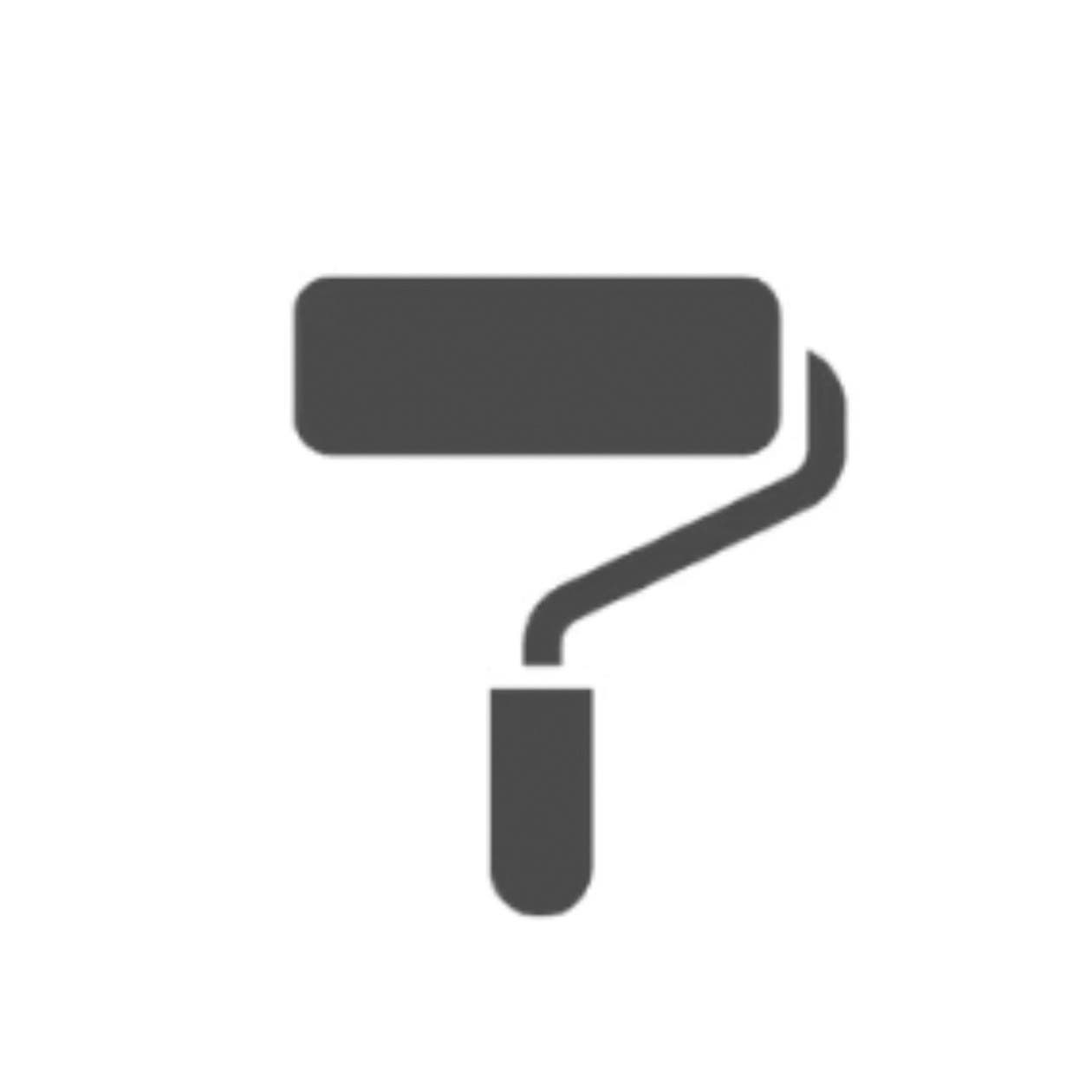 【白ホリ塗り直し】塗りたて真っ白なホリゾントの画像1