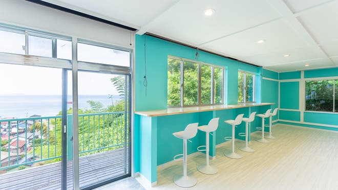 伊豆急行「川奈駅」から徒歩8分のオーシャンビュー貸切スペースの写真1