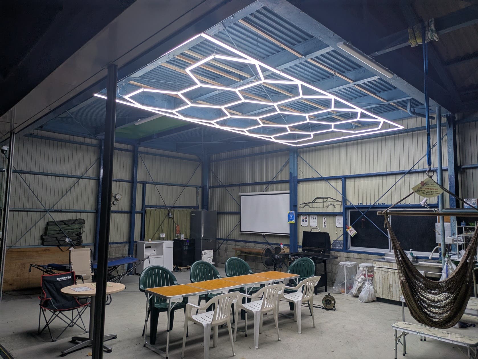 岐阜羽島　雨天でも安心のガレージBBQスペースの写真10