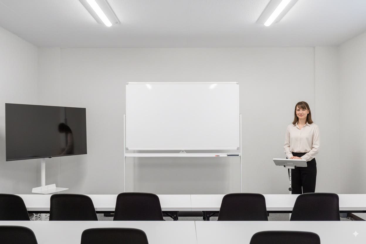 🥳【新大阪駅徒歩3分】最大25名/大画面モニタ/マイク2本無料設備充実！貸し会議室・研修セミナー・ボドゲに最適！の写真3