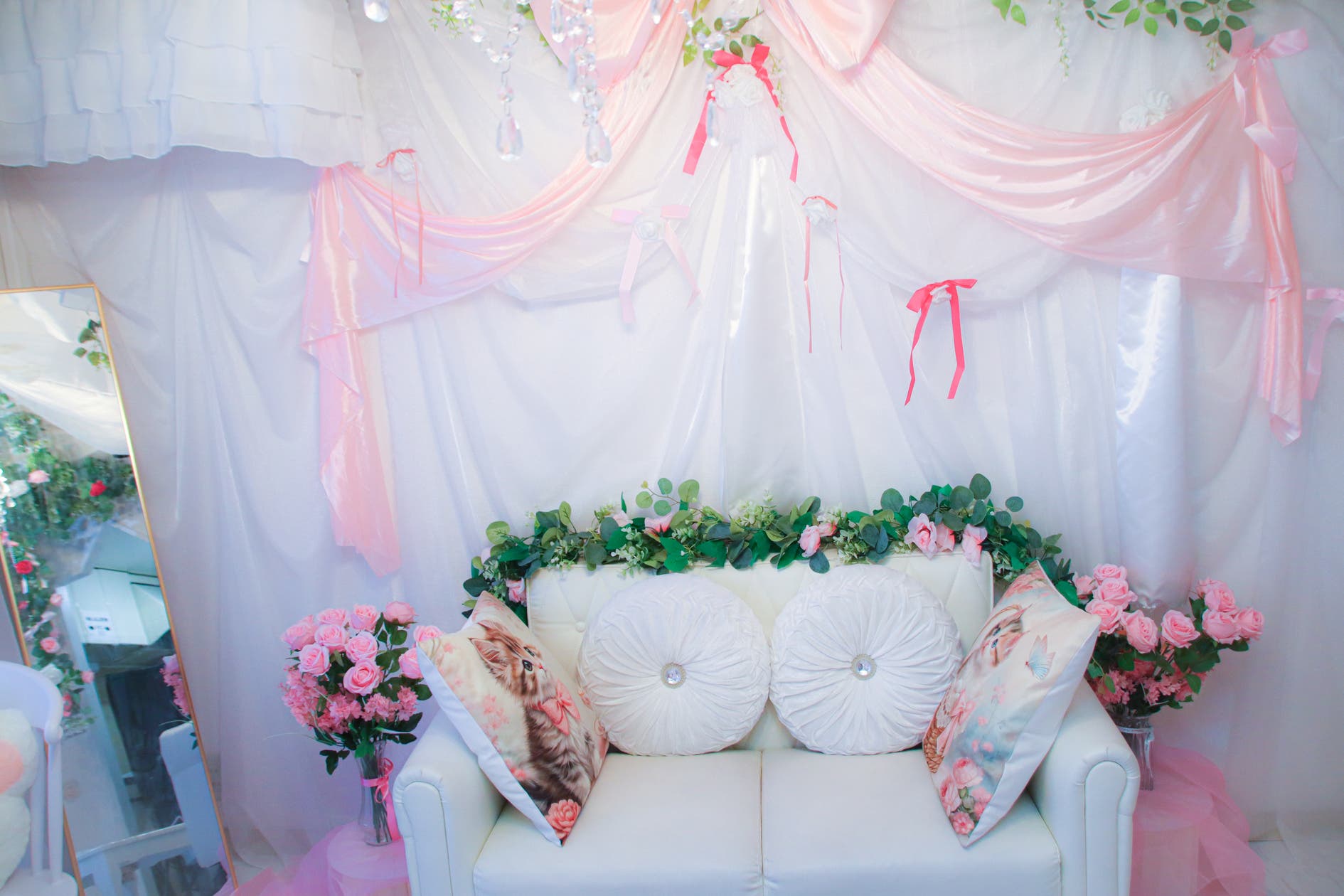 要町駅徒歩4分の可愛いレンタルスペース♡ホワイトクリスマスルーム🎄ポートレート撮影🤍コスプレ🤍推し活🤍女子会の写真8